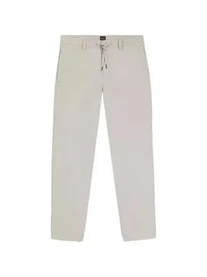 BOSS Drawstring-waist Chino Trousers