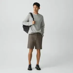 Theory Standard Chino Short In Moonsoft Cotton - Morel