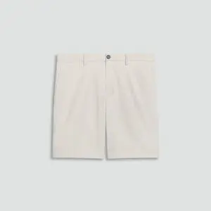 Theory Standard Chino Short In Moonsoft Cotton - Silver Cloud