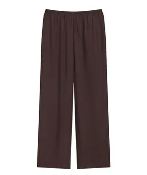 Theory Vented Pull-on Pant - Dark Brown