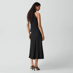 Theory Fluid Pull-on Skirt - Black