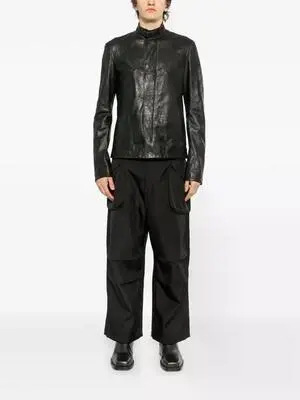 JULIUS Prism Leather Jacket