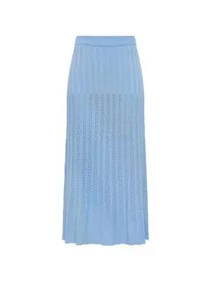 Rebecca Vallance Natalie Midi Skirt - Blue