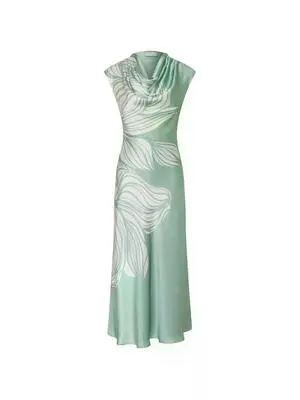 Rebecca Vallance Floral-print Midi Dress - Green