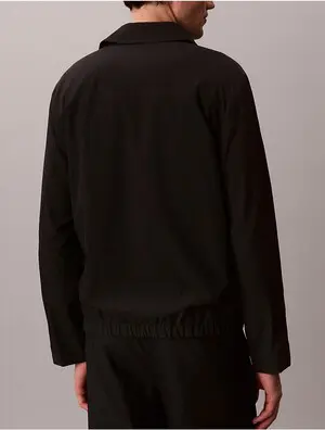 Calvin Klein Seersucker Blouson Jacket