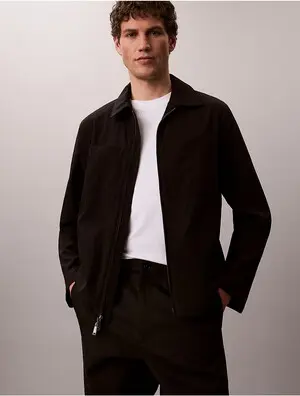 Calvin Klein Seersucker Blouson Jacket