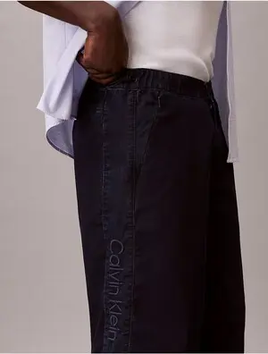 Calvin Klein Lightweight Indigo Denim Long Shorts - Challenger