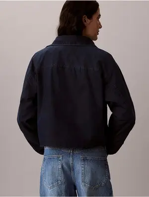 Calvin Klein Denim Windbreaker Jacket