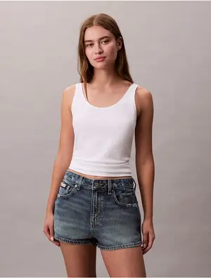 Calvin Klein Denim Mini Shorts