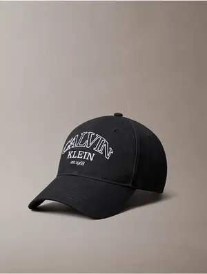 Calvin Klein Curved Logo Cap - Black