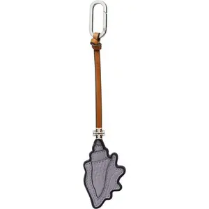 Tory Burch Conch Shell Leather Bag Charm - Purple Multi