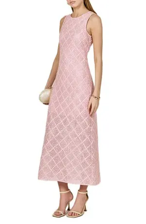 Endless Rose Sequin Open Stitch Dress