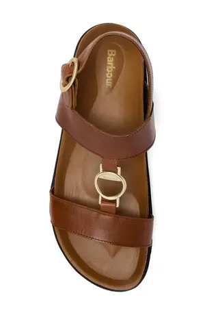 Barbour Gwen Slingback Sandal - Brown