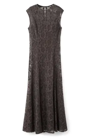 Mango Avenue Lace Midi Dress