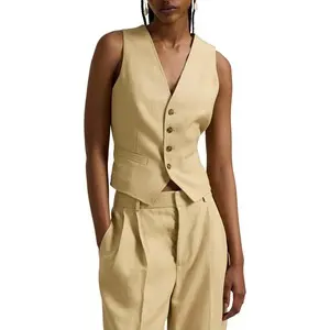 Polo Ralph Lauren Hemp Vest - Dune Tan