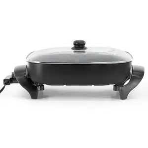 MEGACHEF 14.96 Inch Electric Fry Pan With Non-stick Coating