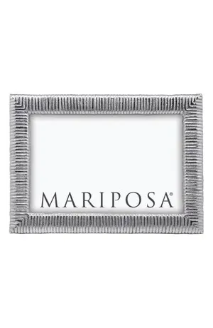 MARIPOSA Woven Texture 4 X 6-inch Picture Frame