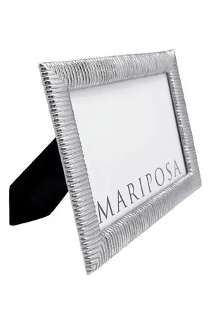 MARIPOSA Woven Texture 4 X 6-inch Picture Frame