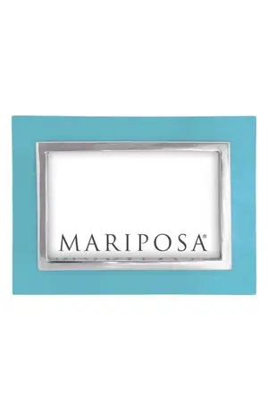 MARIPOSA Bordered 4 X 6-inch Picture Frame
