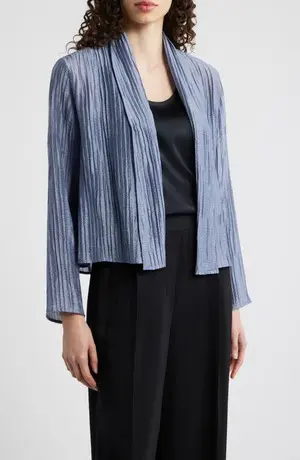 Eileen Fisher Textured Outerwear For Women