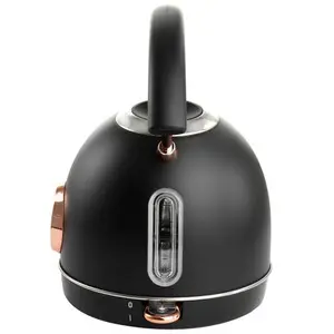 MEGACHEF 1.9 Quart Half Circle Electric Tea Kettle With Thermostat