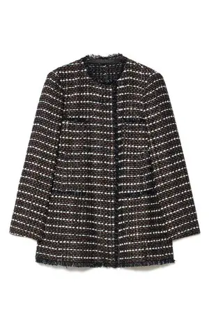 Marina Rinaldi Fervida Tweed Jacket