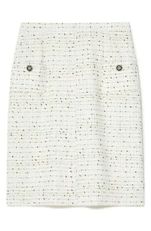 Marina Rinaldi Bouclé Midi Skirt