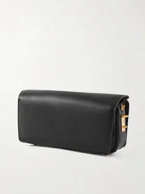 Balenciaga Paris Vii Leather Shoulder Bag - Black