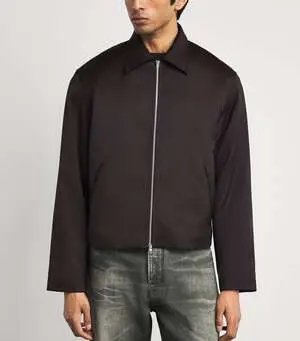 Our Legacy Virgin Wool Zip-up Jacket - Green