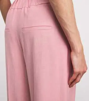 Veronica Beard Marbeau Wide-leg Trousers - Pink