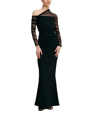 MARCELLA Monroe Dress - Black