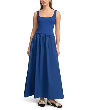 MARCELLA Clara Maxi Dress - Cobalt
