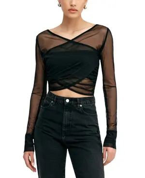 MARCELLA Britney Mesh Bolero Jacket