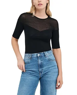 MARCELLA Adeline Top - Black
