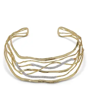 Alexis Bittar Solanales Crystal Woven Collar Necklace - Crystals