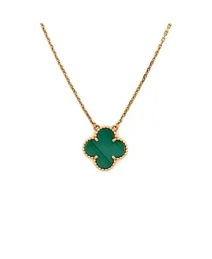 VAN CLEEF & ARPELS Vintage Alhambra Pendant Necklace - Gold