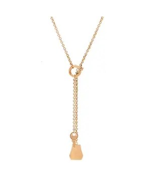 Hermès Small Kelly Clochette Pendant Necklace - Pink