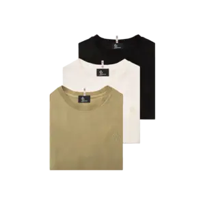 Moncler Logo Patch Cotton Blend T-shirt
