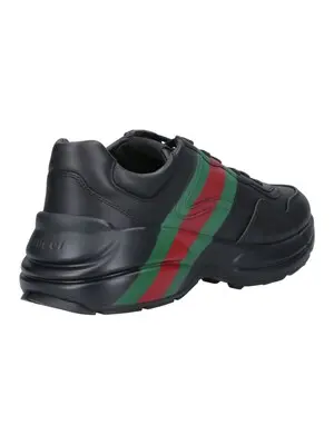 Gucci Rhyton Sneakers - Black