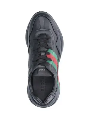 Gucci Rhyton Sneakers - Black