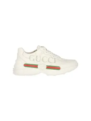 Gucci Vintage Logo 'rhyton' Sneakers - White