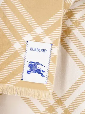 Burberry Reversible Check Cape