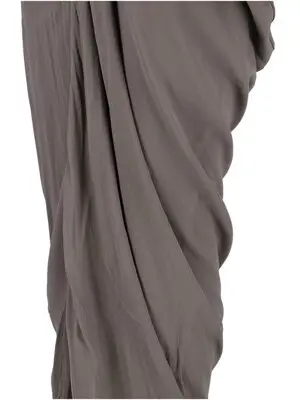 Rick Owens Maxi "wrapped" Dress - Brown