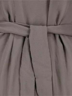 Rick Owens Maxi "wrapped" Dress - Brown