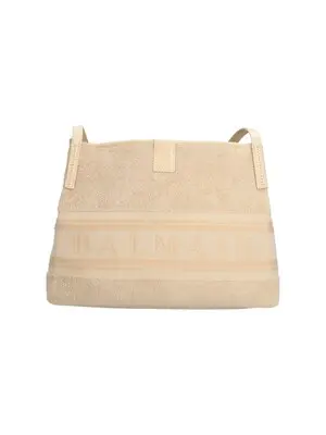 Balmain Release" Cotton Tote Bag - Beige