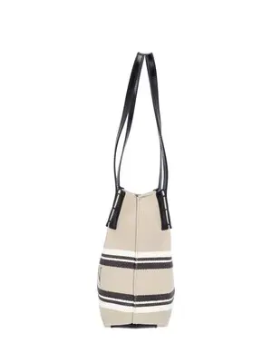 Balmain Release" Cotton Tote Bag - White