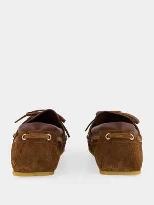 Gucci Gg Calfskin Moccasins