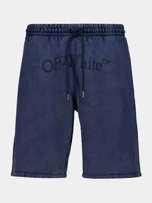 Off-White Bookish Mar Skate Cotton Sweatshorts