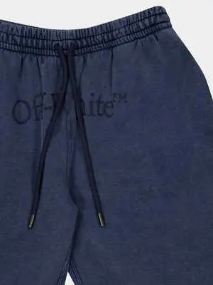 Off-White Bookish Mar Skate Cotton Sweatshorts