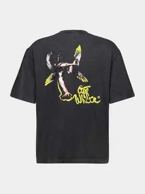 Off-White Fallen Caravaggio Skate Cotton T-shirt